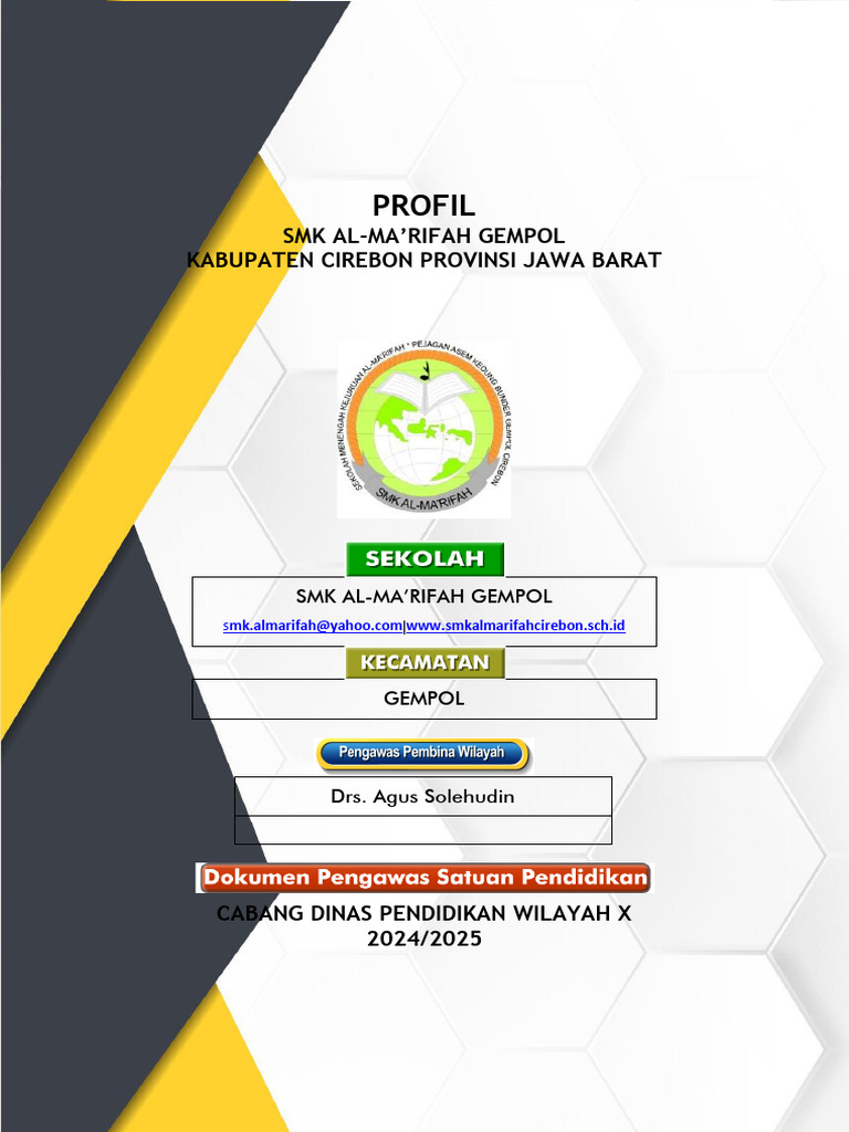 PROFIL SMK Al - Marifah 2024 | PDF