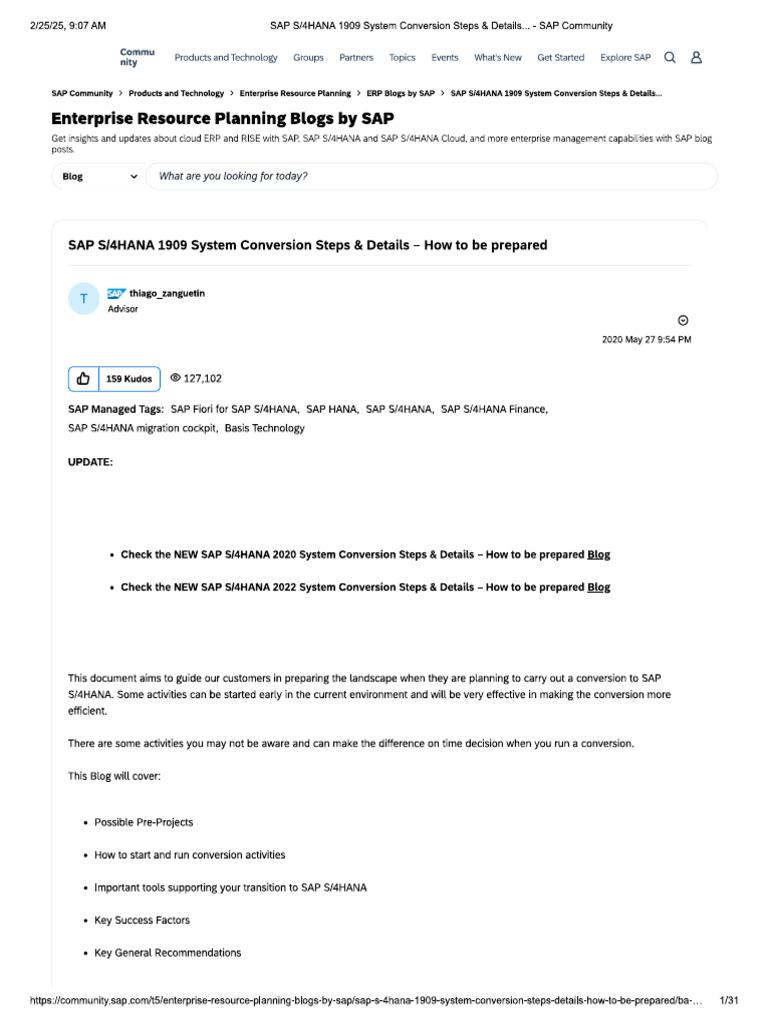 Conversion Steps and Details | PDF