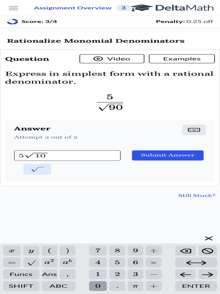 DeltaMath Student Application | PDF