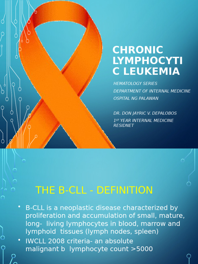 Chronic Lymphocytic Leukemia | PDF | Leukemia | B Cell