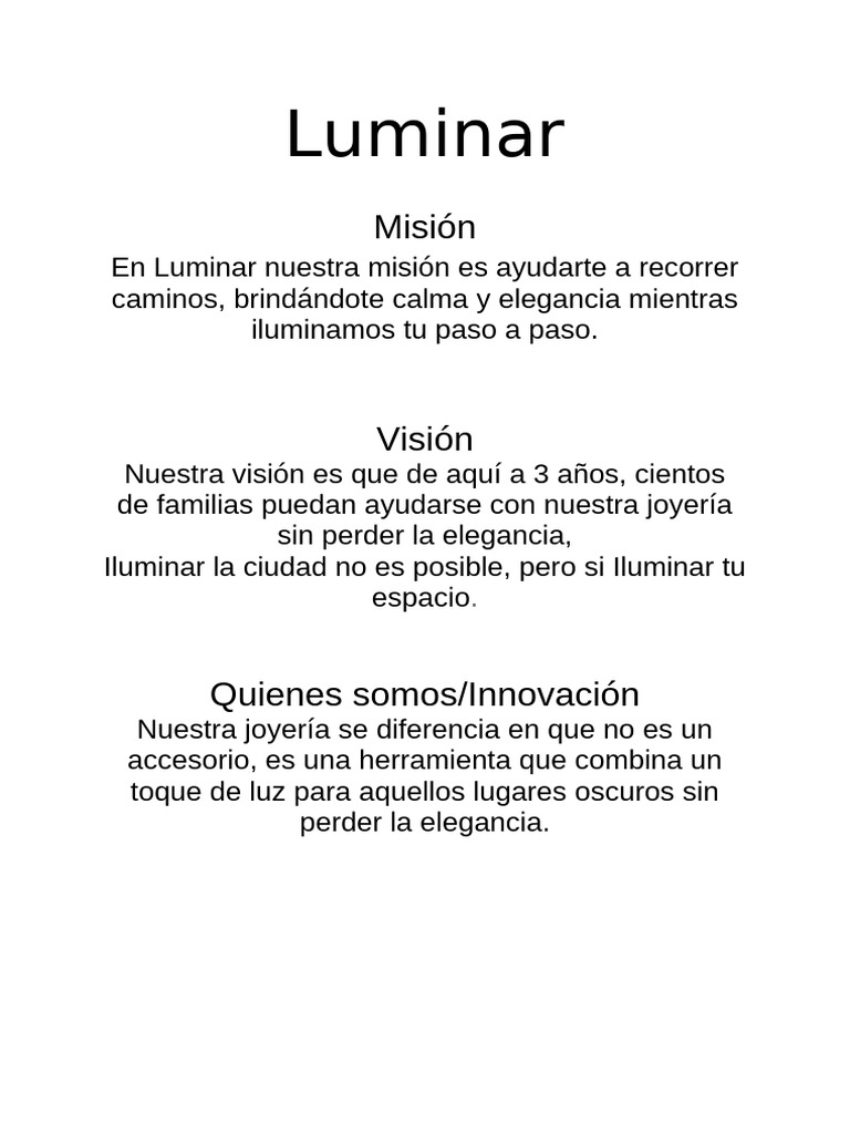 Luminar 1 | PDF | Segmentación de mercado | Moda
