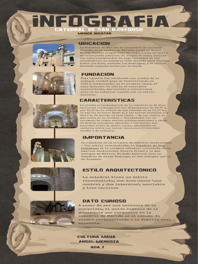 Infografía Cronológica Línea de Tiempo Historia Vintage Sencilla Marrón y Beige PDF | PDF