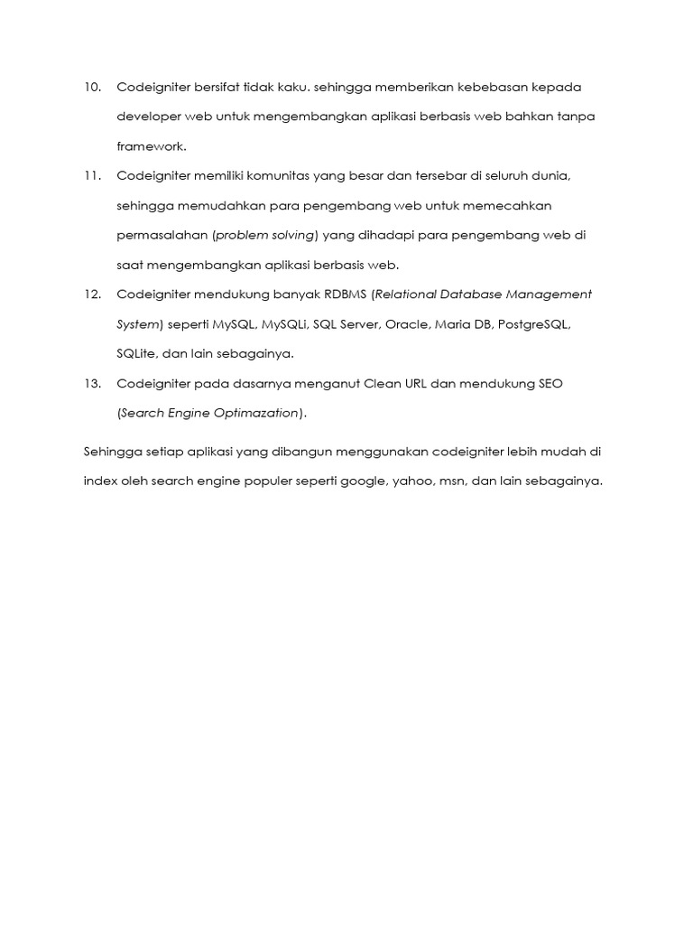 Tutorial Codeigniter Untuk Pemula Pages 5 | PDF