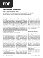Hyponatremia A Problem-Solving Approach To Clinica | PDF | Clinical ...