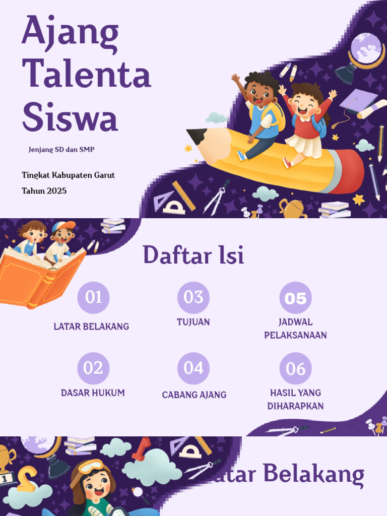 Ajang Talenta Siswa | PDF