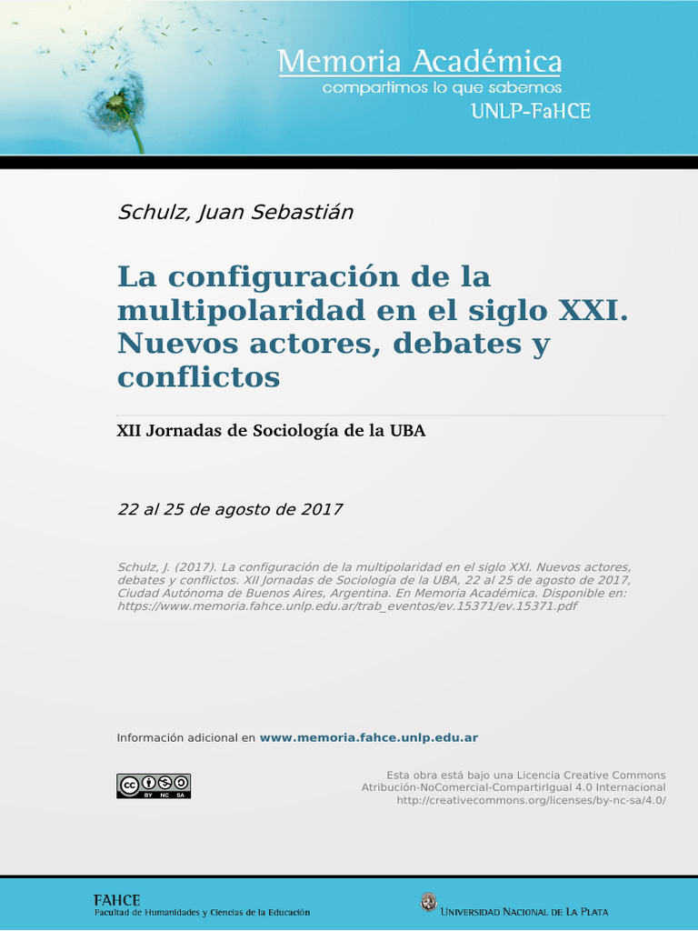 La Configuración de La Multipolaridad en El Siglo XXI | PDF | Ruta de ...