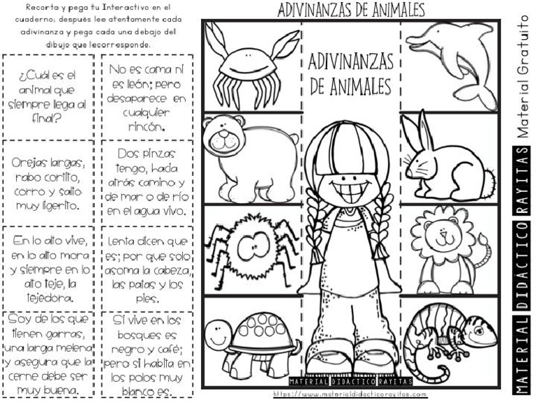 Adivinanzas Animales | PDF