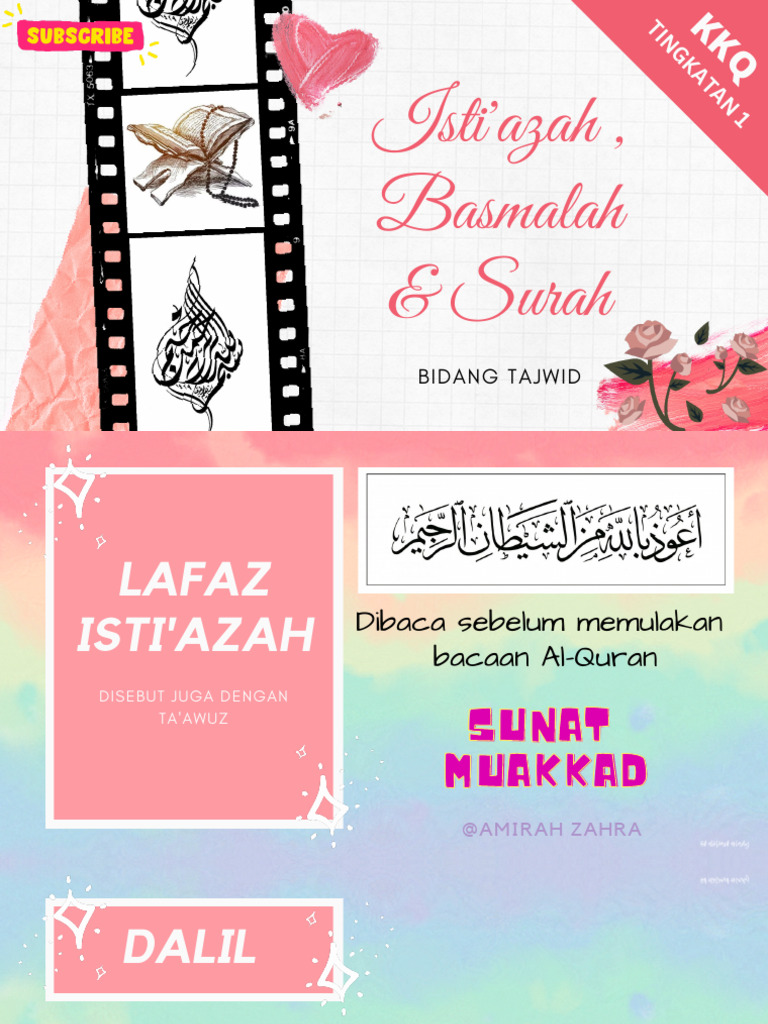 Isti'Azah Basmalah & Surah | PDF
