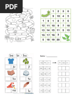 Modul Belajar Membaca ANAK TK Dan PAUD | PDF