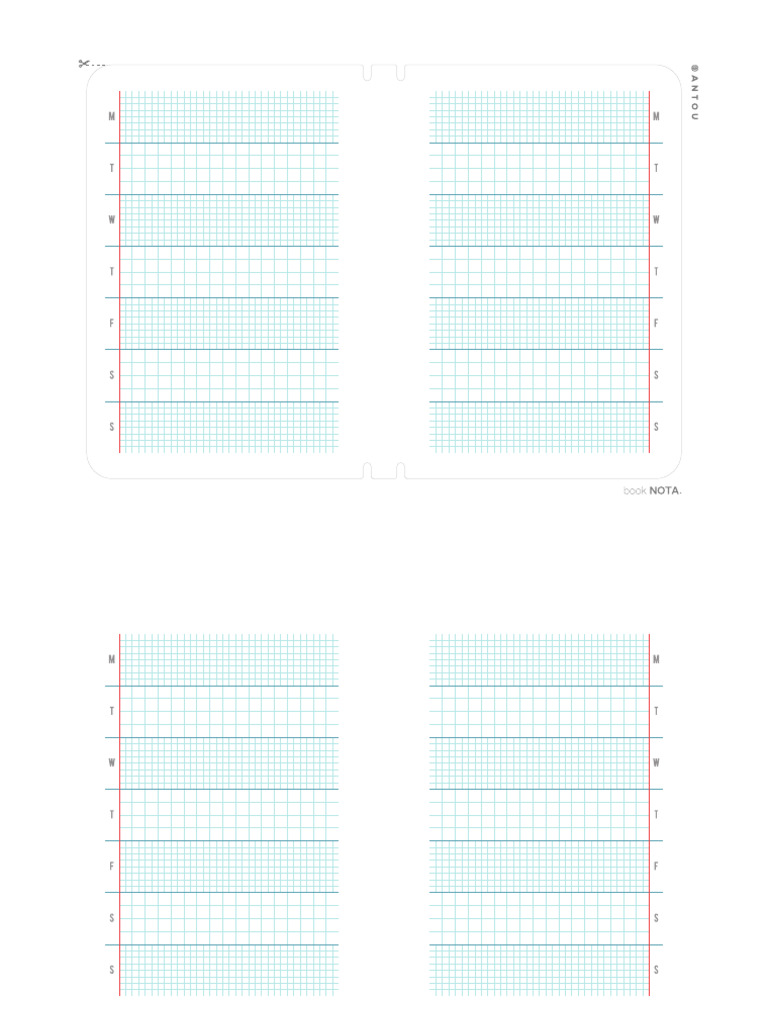 Weekly Planner 3 (2-Sided) | PDF