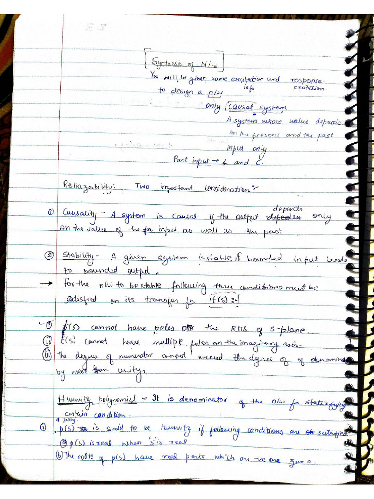 Network Synthesis - Compress | PDF