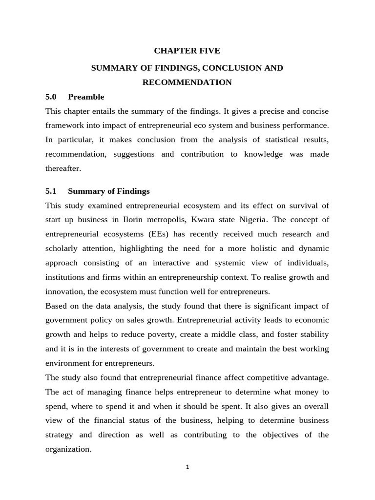 CHAPTER FIVEentrepreneurial Eco System | PDF | Entrepreneurship | Business