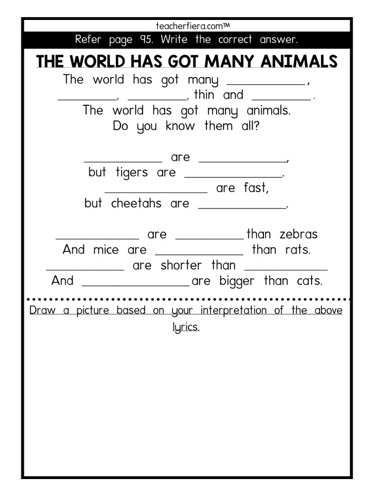 10 World Around Us Worksheets | PDF