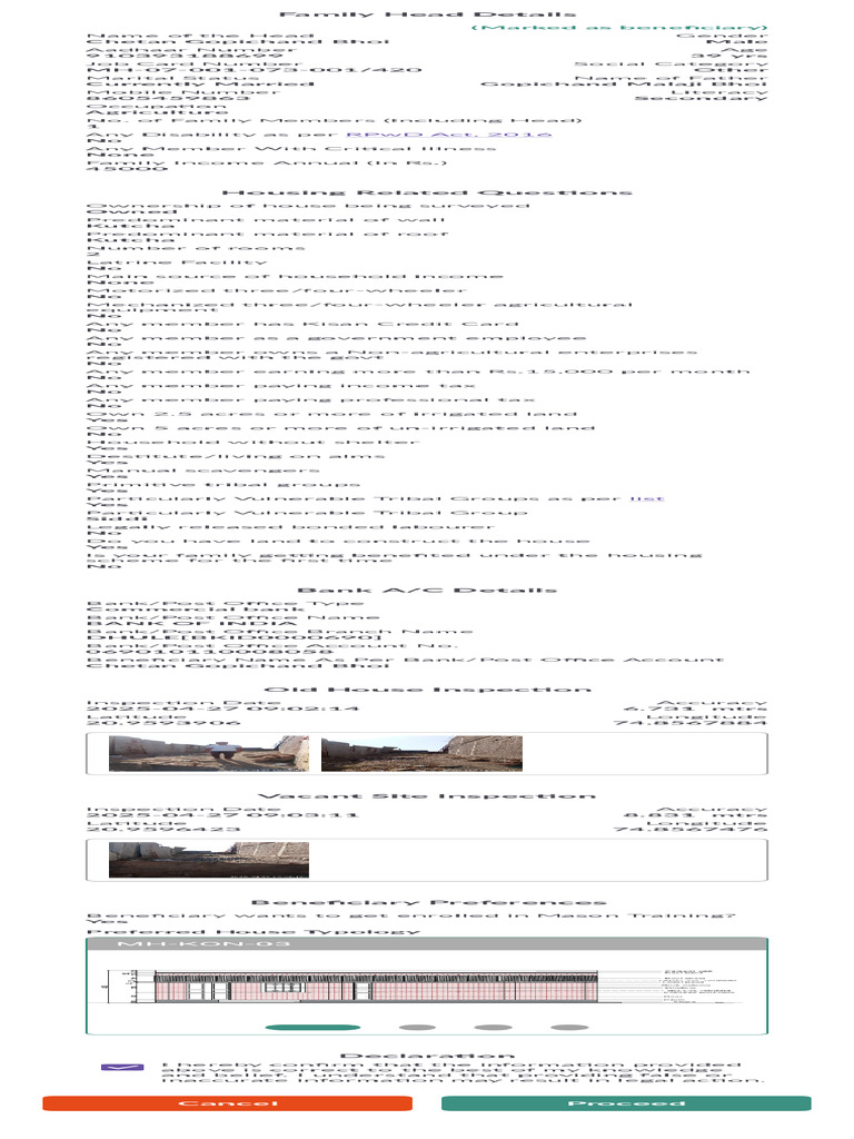 SurveyDetails - Chetan Gopichand Bhoi9690 | PDF