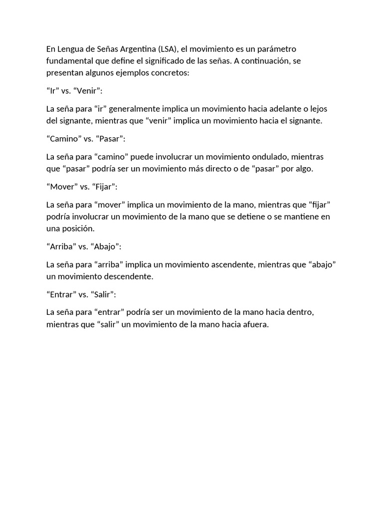 En Lengua De Señas Lsa Pdf