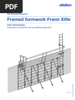 Doka Formwork System Components Overview | PDF | Plywood | Pallet