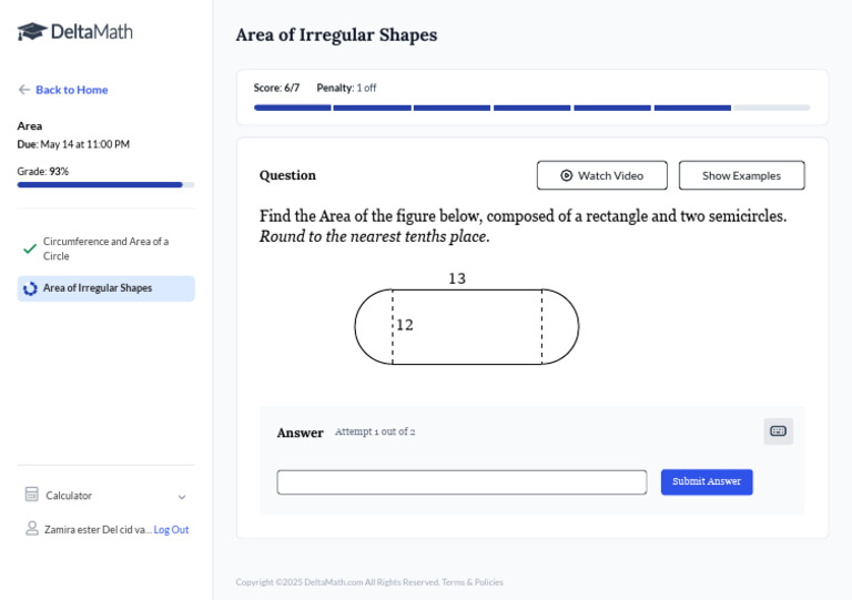 DeltaMath Student Application 13 | PDF
