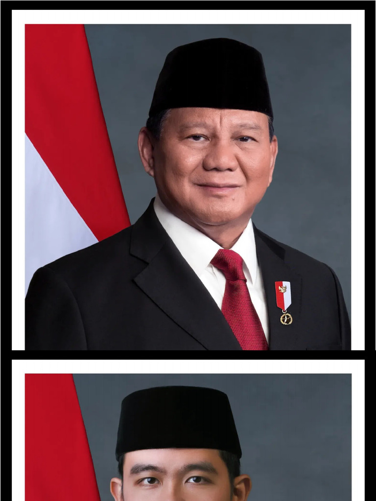 Poster Presiden RI 2024 2029 | PDF