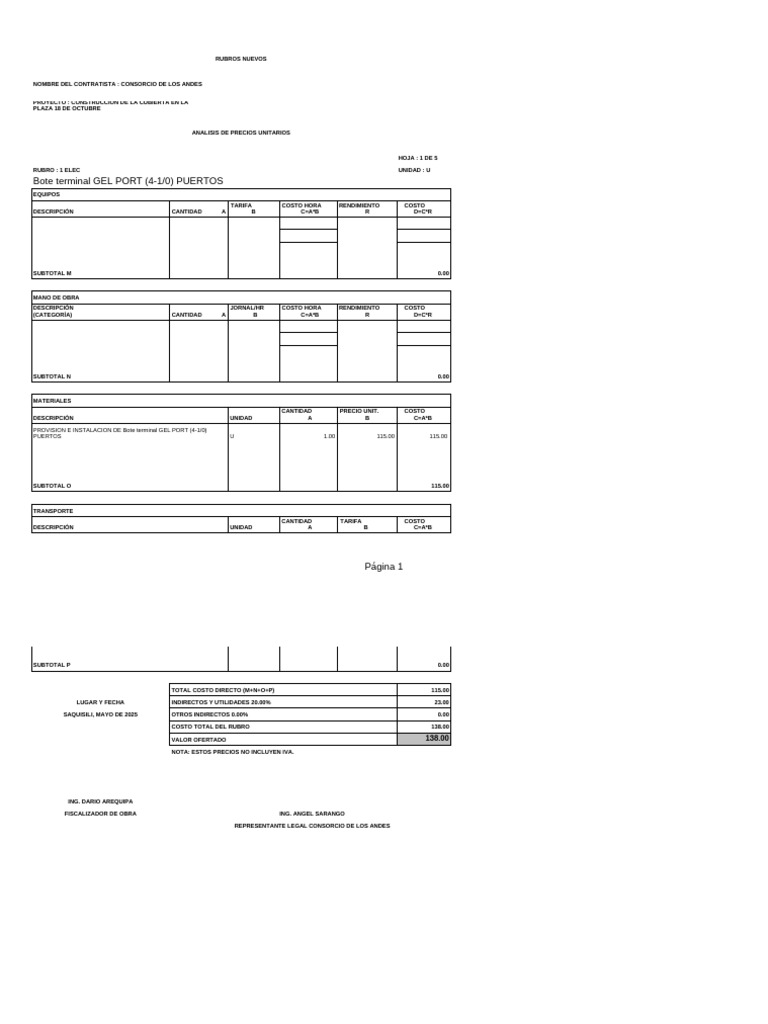 Apus Electricos | PDF