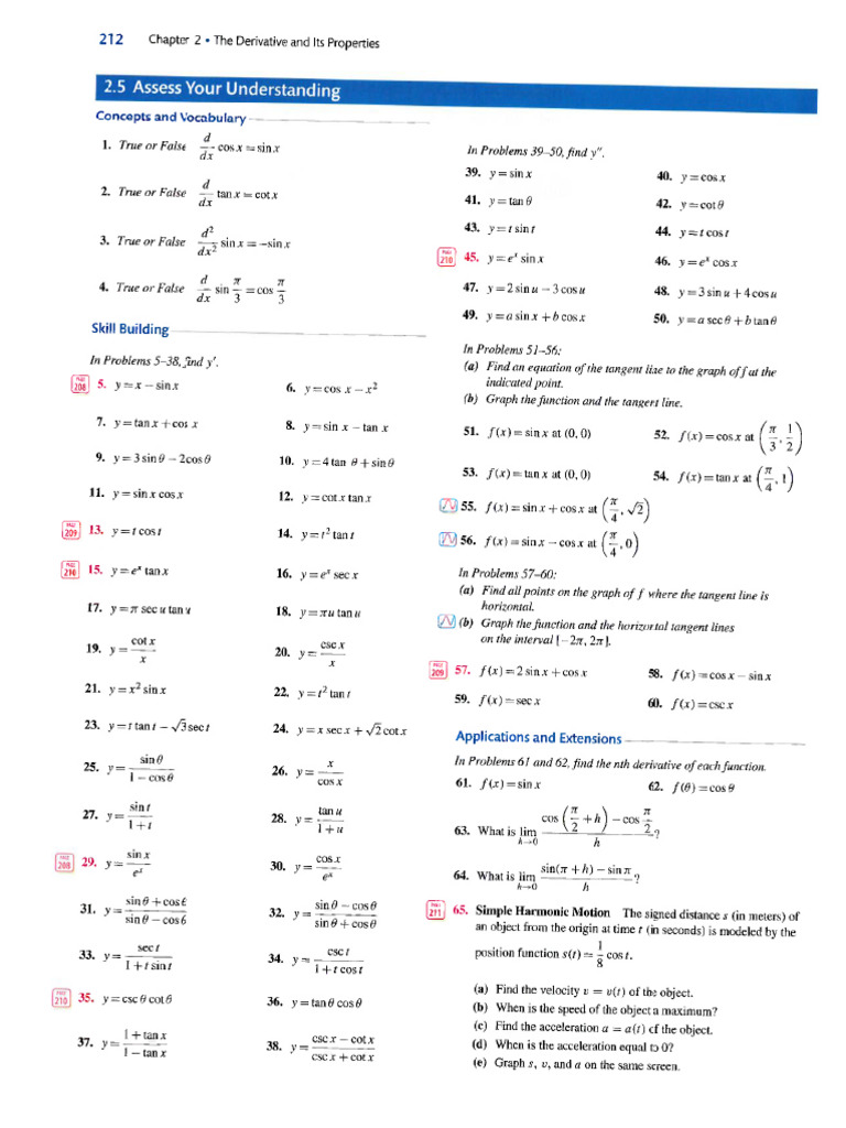 SM 2.5 Exercises | PDF