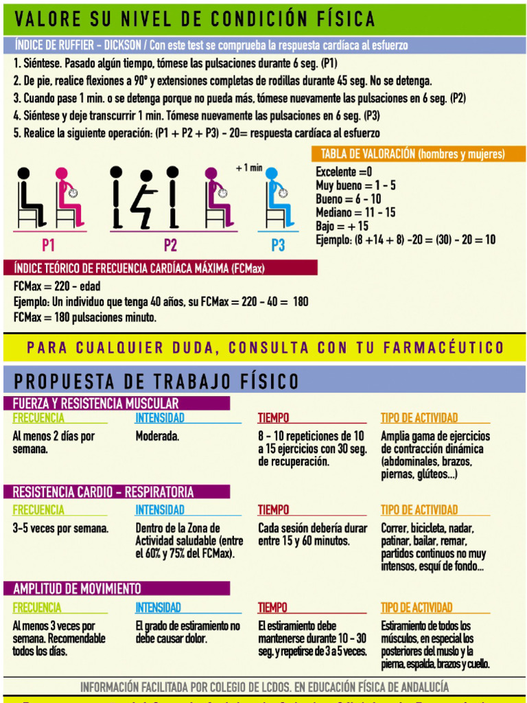 Indice Ruffier - Propuesta Act. Fis | PDF