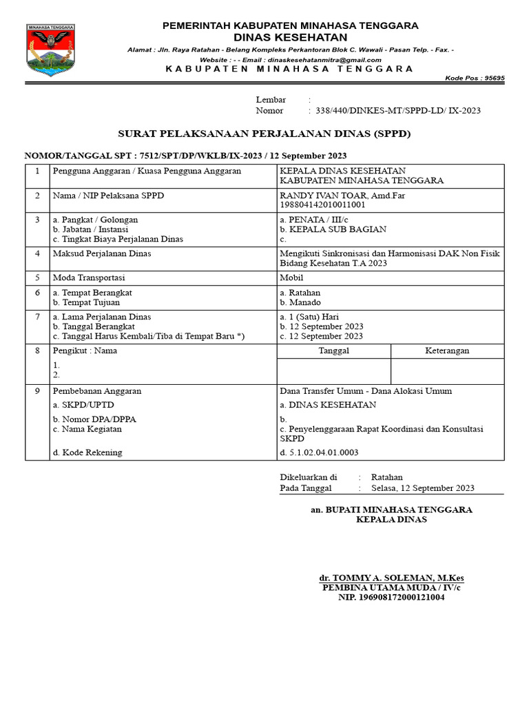 SPPD 12 September | PDF