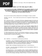 Republic Act No. 9165 | PDF | Opium | Narcotic