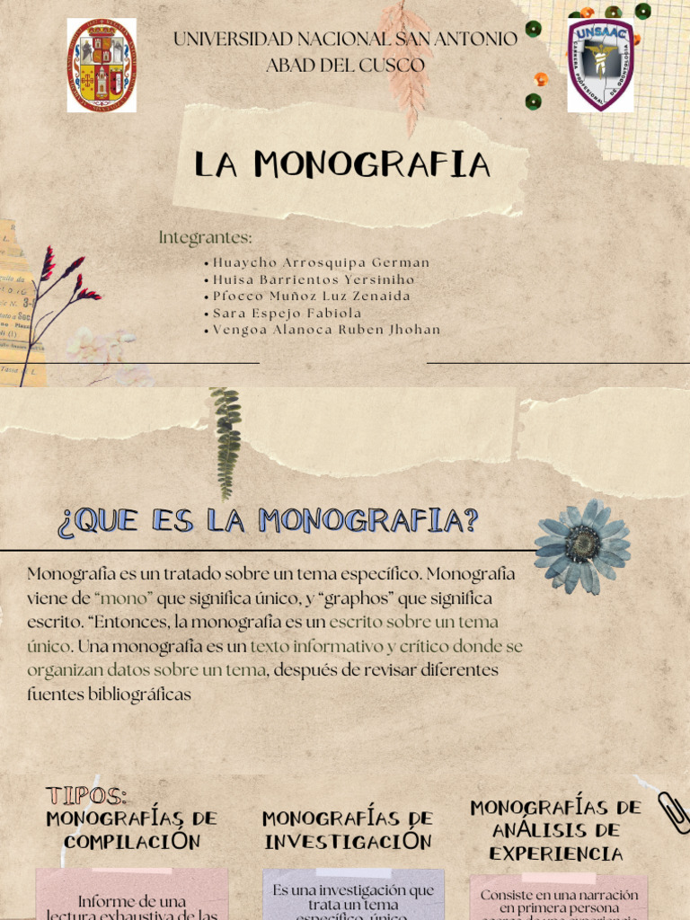 La Monografia | PDF