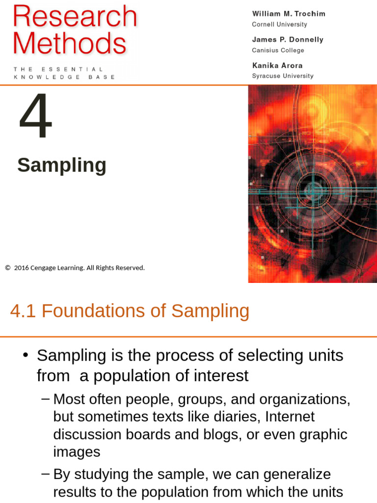 Chapter 8 Sampling 2022 | PDF | Sampling (Statistics) | Estimator