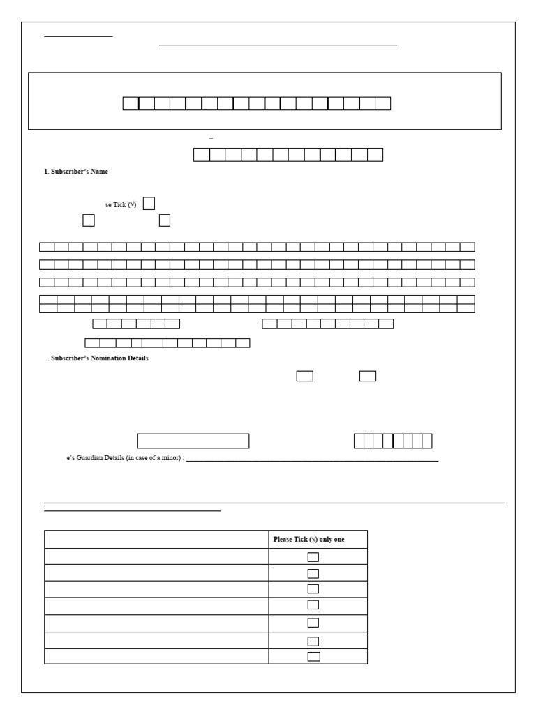 tMdOm0-g.S10 Subscriber Registration Form Tier-II | PDF | Financial ...