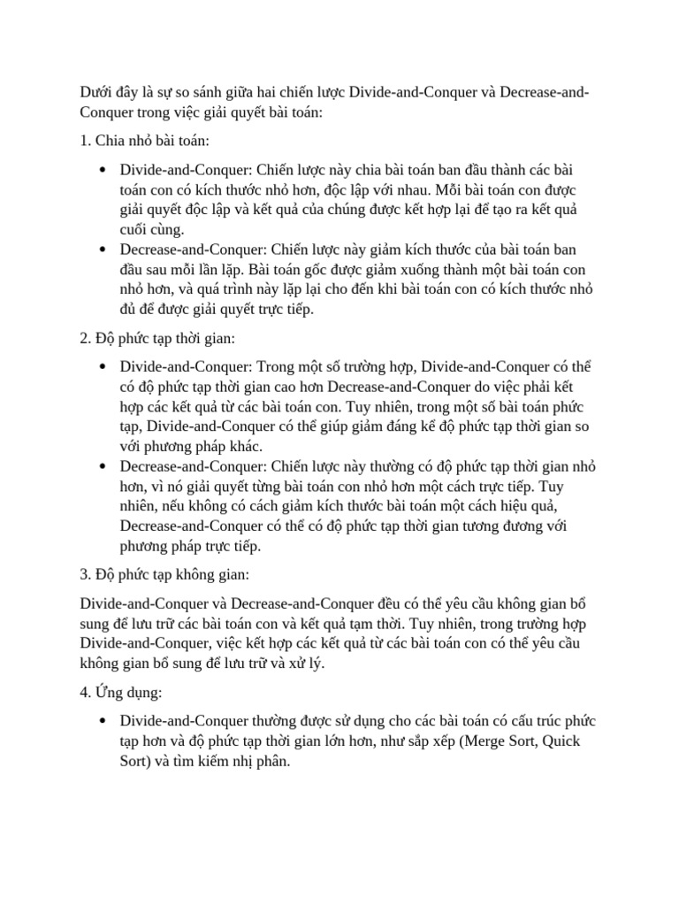 Chapter 5 Divide and Conquer | PDF