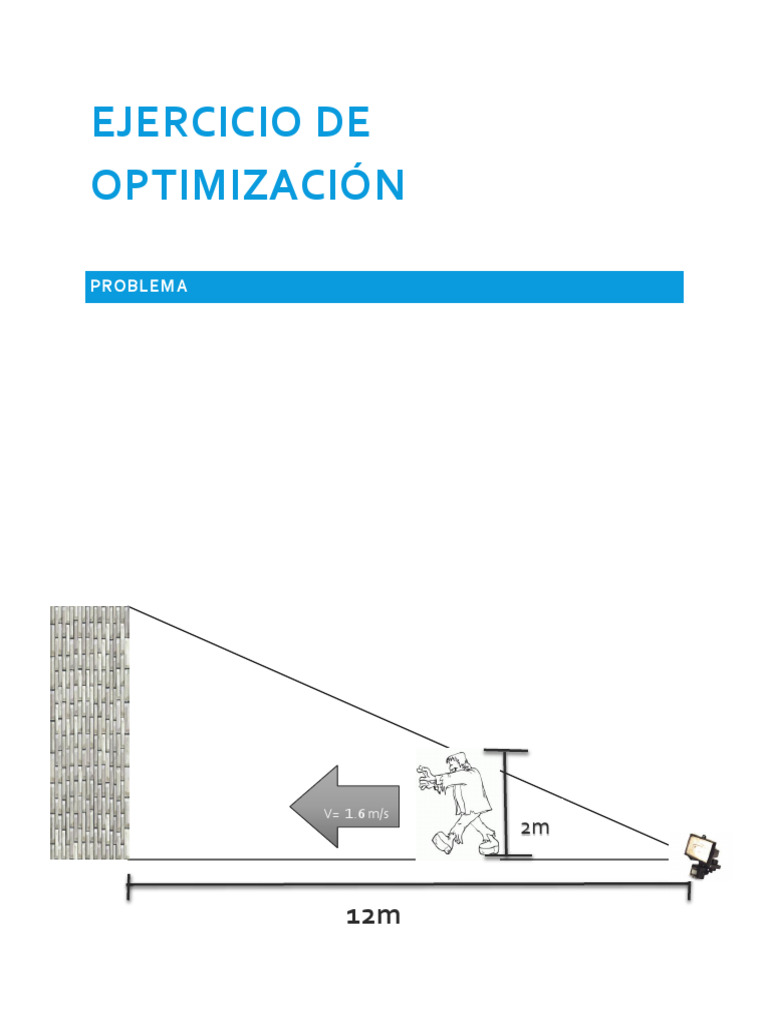 EJERCICIO DE OPTIMIZACIÓN | PDF