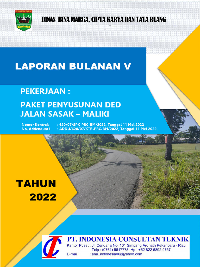 COVER Laporan Bulanan 5 A4 | PDF