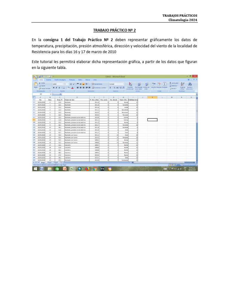 Tutorial para La Elaboración Del Gráfico - TP2 | PDF | Botón (Computación) | Herida