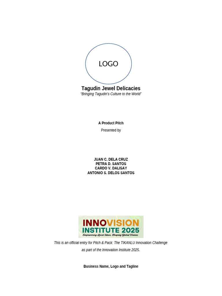 Sample and Template Outline For Panel | PDF | Brand | Business Economics