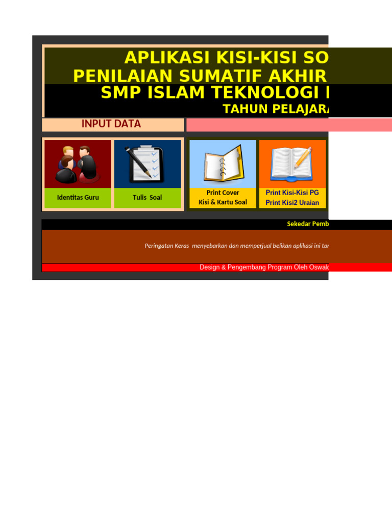APK Kisi Dan Naskah Soal US SMP 24 - 25 - B | PDF