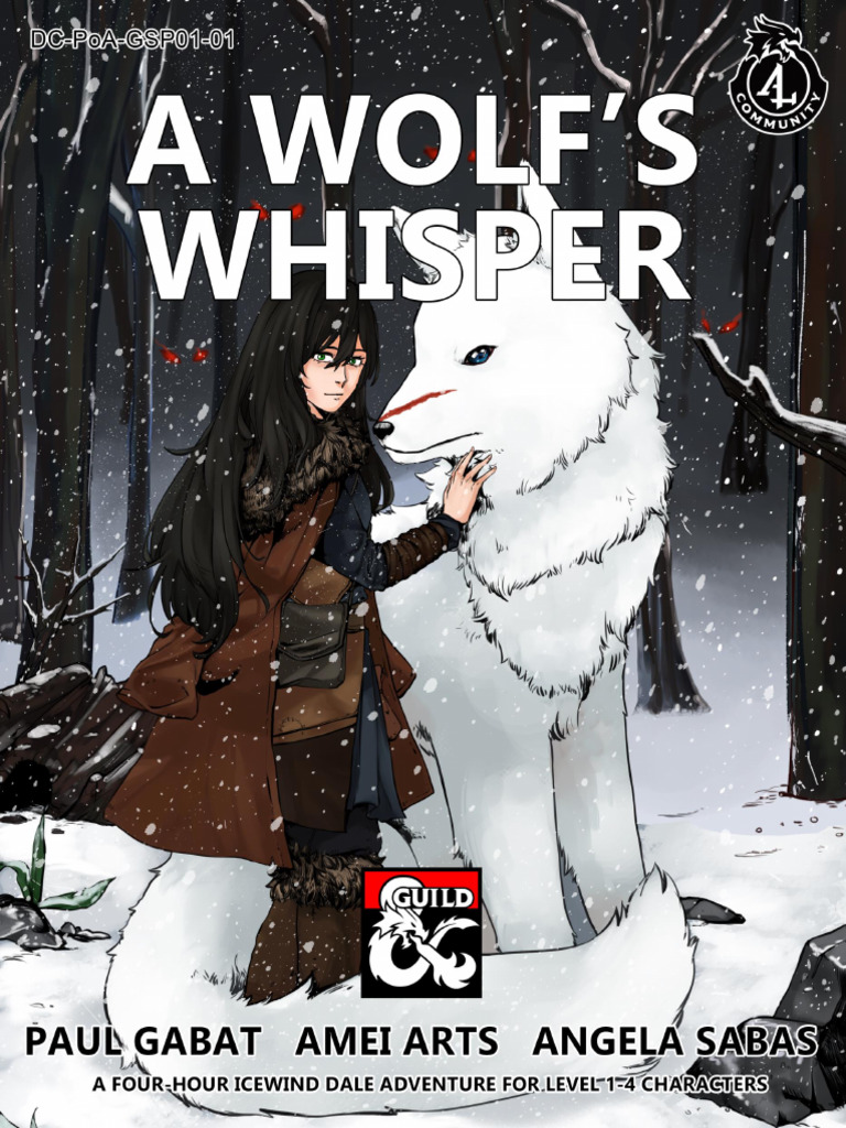 DC-PoA-GSP01-01 - A Wolf's Whisper | PDF | Angling