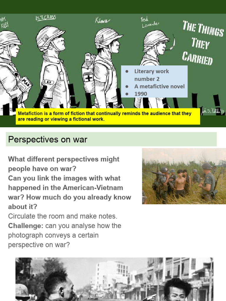 The Things They Carried | PDF