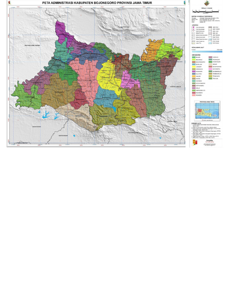 Peta Bojonegoro | PDF