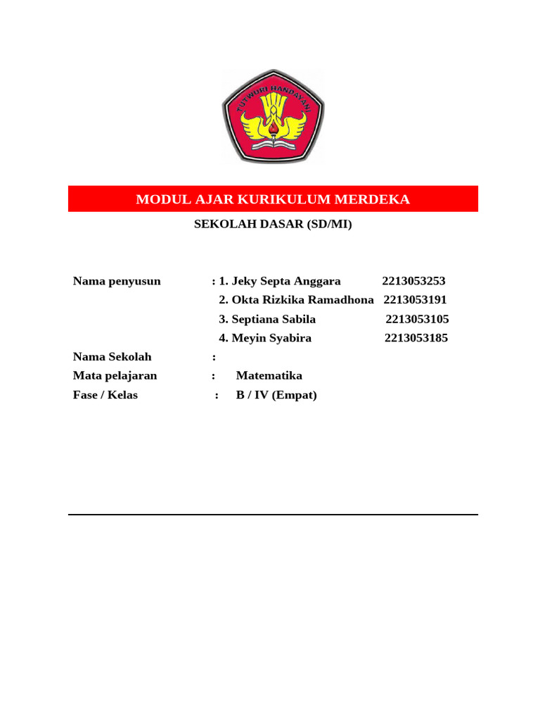 Modul Ajar KM - Kelompok 6 - Microteaching | PDF