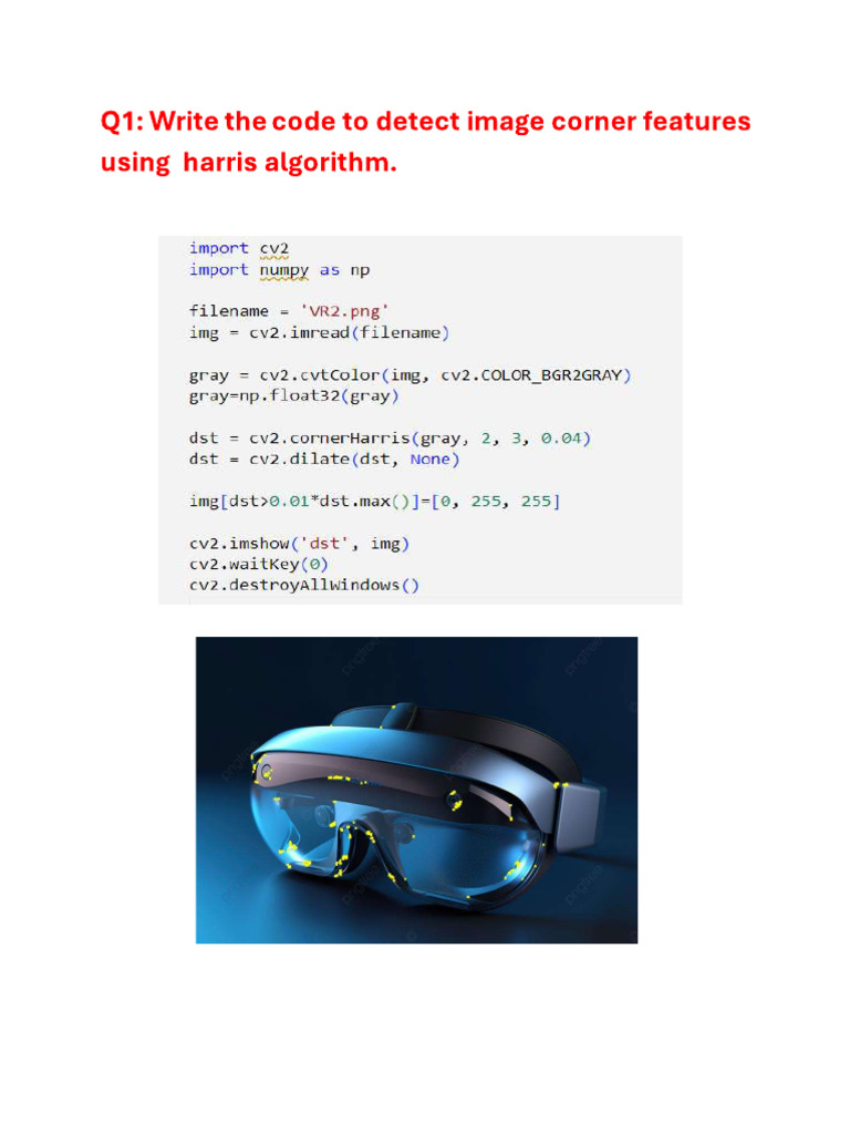 Task 6 Section Vision | PDF
