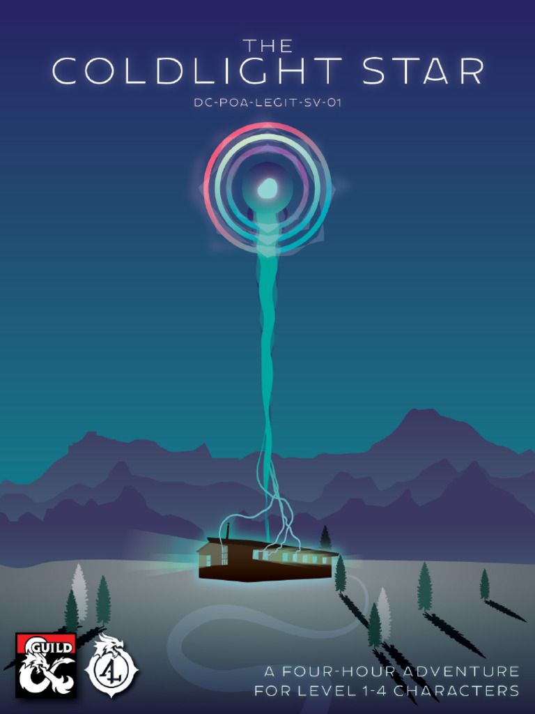 DC-POA-LEGIT-SV-01 The Coldlight Star | PDF | Dungeons & Dragons | Wizards Of The Coast
