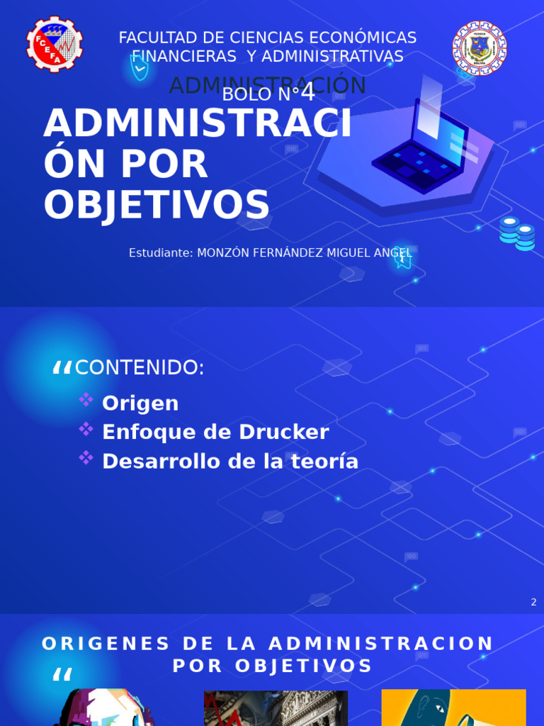 BOLO 4 ADMI Administracion por objetivos | PDF