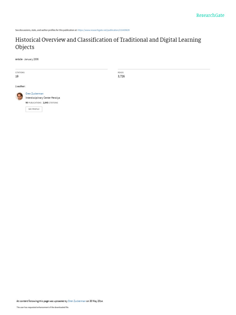 Historical Overview and Classification of Traditio | PDF | Concept ...