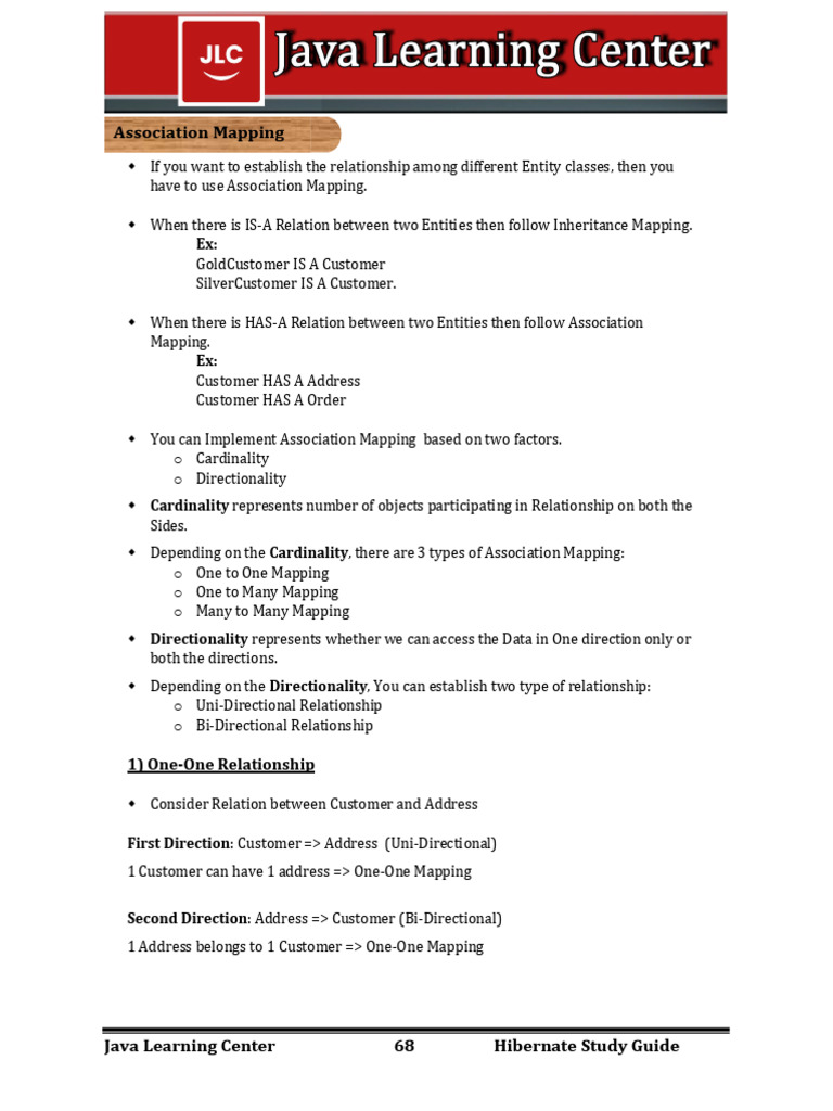 Module 4 - Association Mapping (1) | PDF | Java Platform | Software Engineering