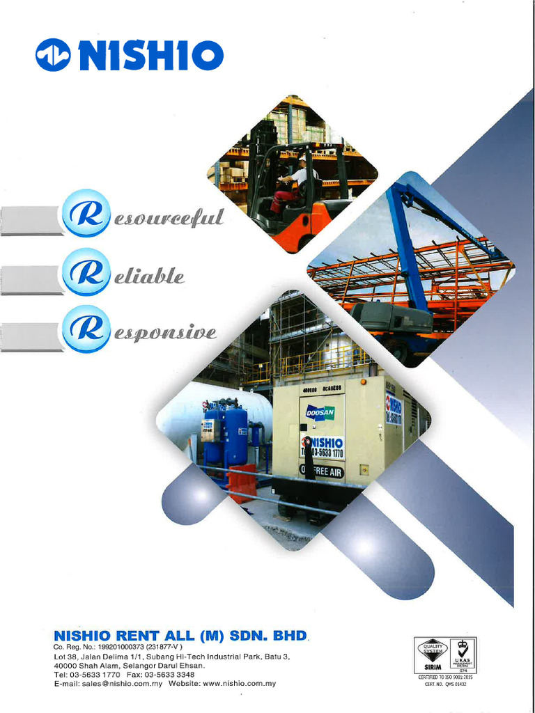 Catalogue Nishio | PDF