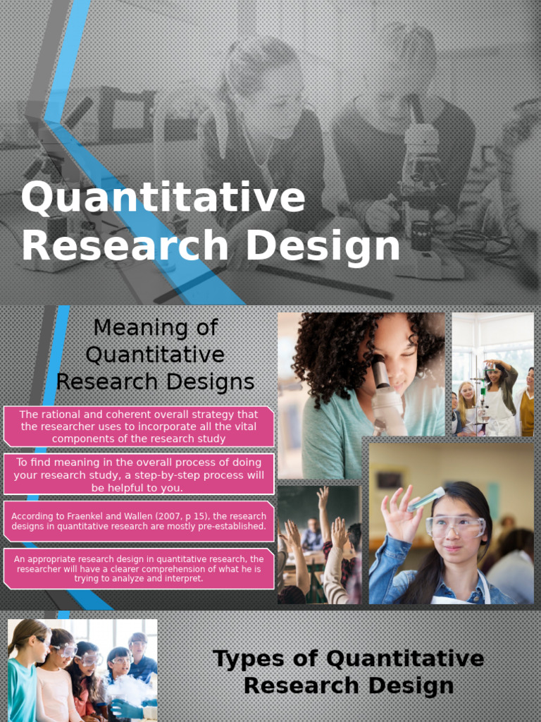 Quantitative Research Design | PDF | Experiment | Quantitative Research