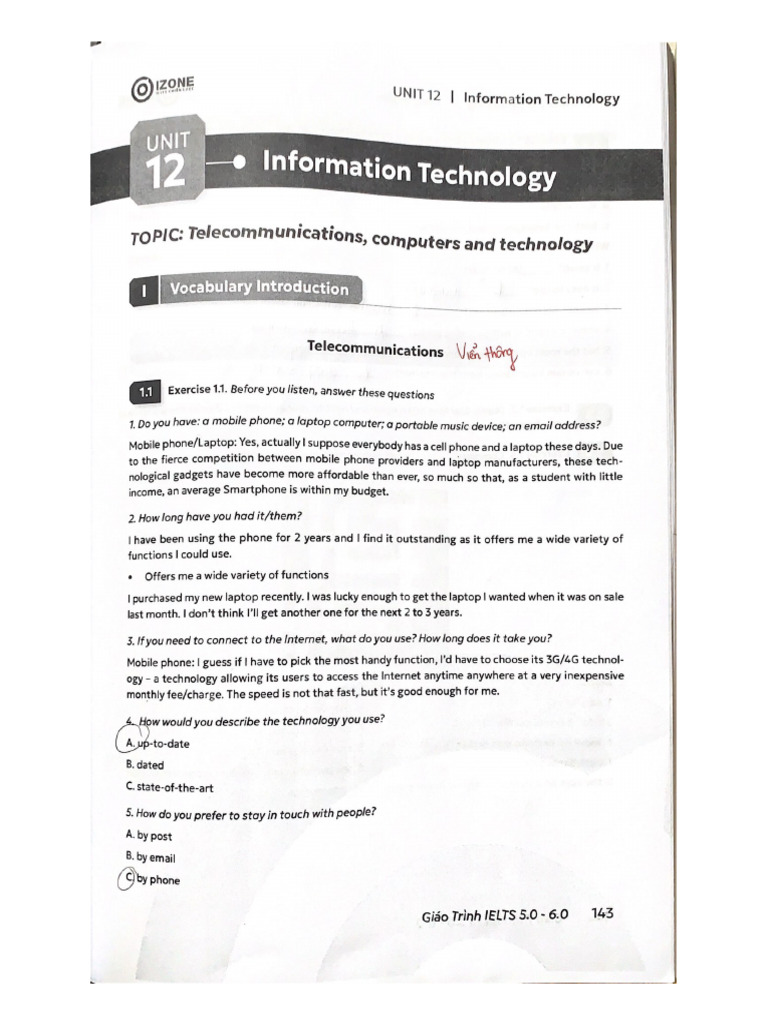 UNIT 12 Information Technology | PDF