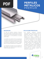 Medidas y Tipos de Perfiles de Drywall | PDF