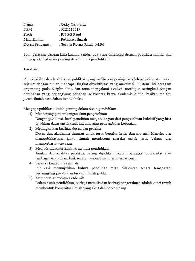 Okky Oktaviani | PDF